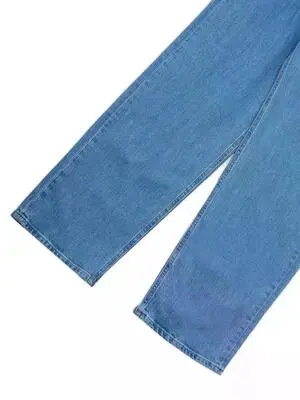 SELECTED Cotton Loose Trousers - Blue