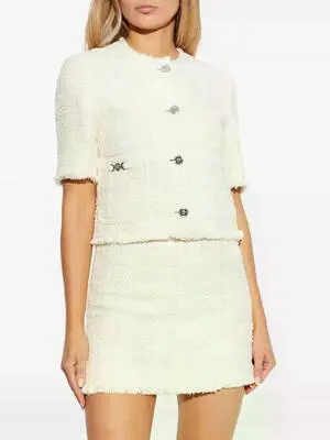 Versace Button Short-sleeve Jacket
