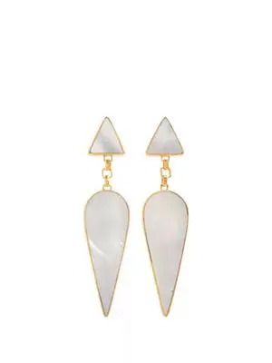FREYA ROSE Warrioress Wonder Drop Earrings - Gold