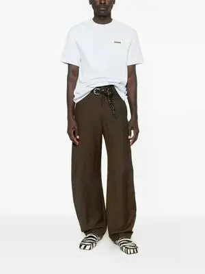 Jacquemus Logo-patch T-shirt - Blue