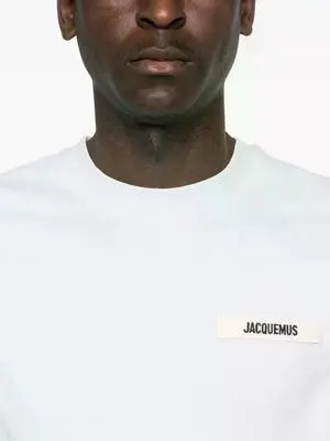Jacquemus Logo-patch T-shirt - Blue
