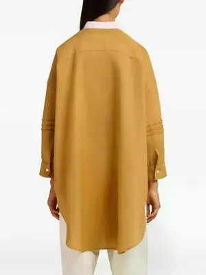 Marni Embroidered Logo Pocket Shirt