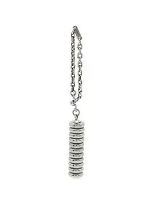 Saint Laurent Tone Keychain - Silver