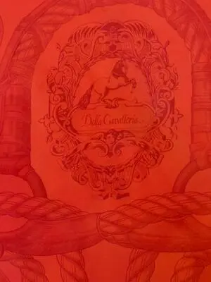 Hermès Della Cavalleria Silk Scarf