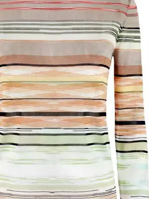 Missoni Striped Crew-neck Sweater - Neutrals