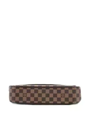 LOUIS VUITTON Aubagne Damier Shoulder Bag - Brown