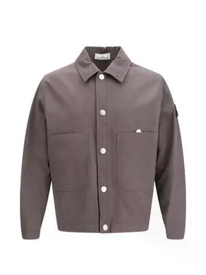 Stone Island Buttoned Patch Jacket