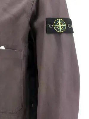 Stone Island Buttoned Patch Jacket