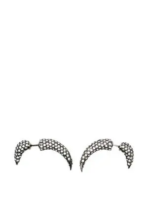 LEONARDO VALENTINI Angel Stone Earrings - Silver