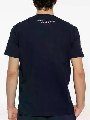 Iceberg X Peanuts Crew-neck T-shirt - Blue