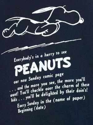 Iceberg X Peanuts Crew-neck T-shirt - Blue