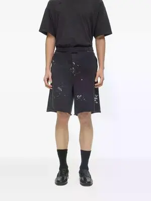 DOMREBEL Paint-splatter Sweatshorts