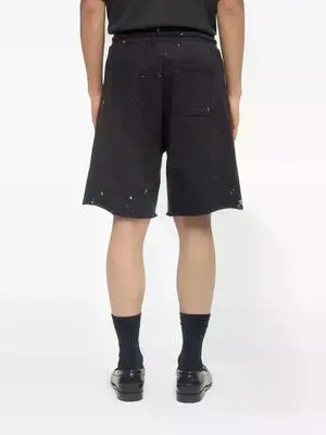 DOMREBEL Paint-splatter Sweatshorts