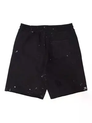 DOMREBEL Paint-splatter Sweatshorts