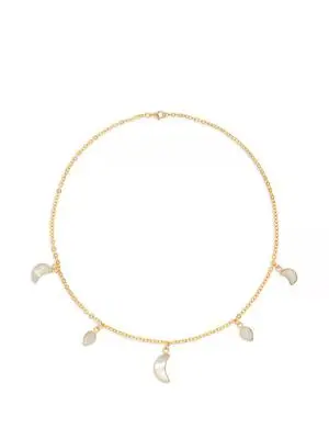 FREYA ROSE Moon Petite Necklace - Gold