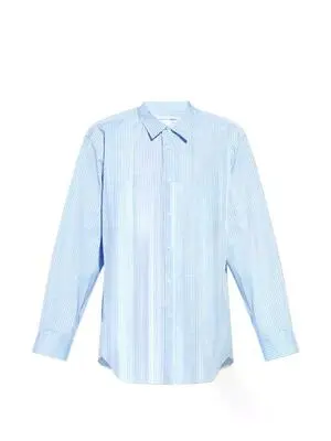 Comme Des Garçons Striped-pattern Pocket Shirt