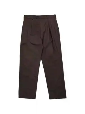SELECTED Pleated Trousers - Brown