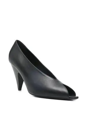 SERGIO ROSSI Peep-toe Heel Pumps