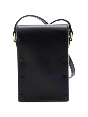 Gucci Horsebit 1955 Leather Mini Crossbody Bag - Black