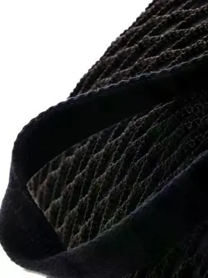 Balenciaga 24/7 Drawstring Mesh And Canvas Medium Tote Bag