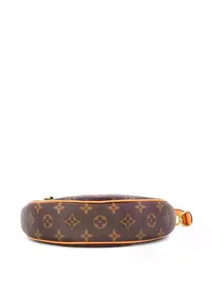 LOUIS VUITTON Loop Handbag Monogram Canvas Hobo Bag - Brown