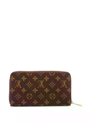 LOUIS VUITTON Zippy Wallet Monogram Canvas Small Wallets