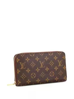 LOUIS VUITTON Zippy Wallet Monogram Canvas Small Wallets