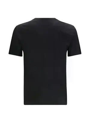 Zegna Crewneck Logo T-shirt - Black