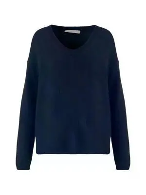 ALLUDE Ribbed Sweater - Blue