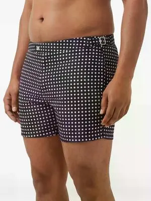 TOM FORD Polka Dot Swim Shorts - Blue