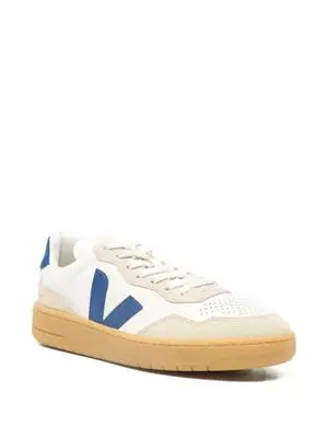VEJA V-90 O.t. Panelled Leather Sneakers - Neutrals