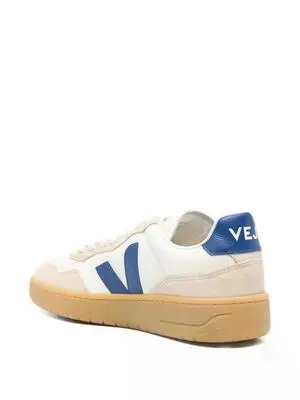 VEJA V-90 O.t. Panelled Leather Sneakers - Neutrals