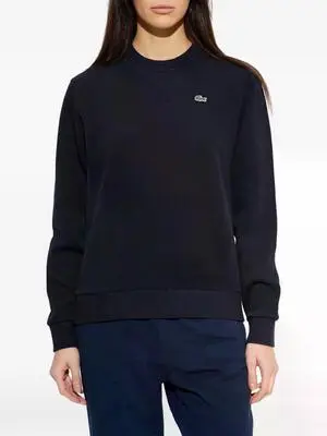Lacoste Logo Crew-neck Sweatshirt - Blue
