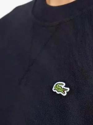 Lacoste Logo Crew-neck Sweatshirt - Blue