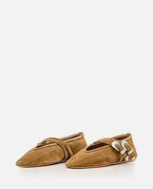 Le Monde Beryl Ballet Flats - Marrone
