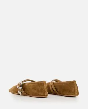 Le Monde Beryl Ballet Flats - Marrone