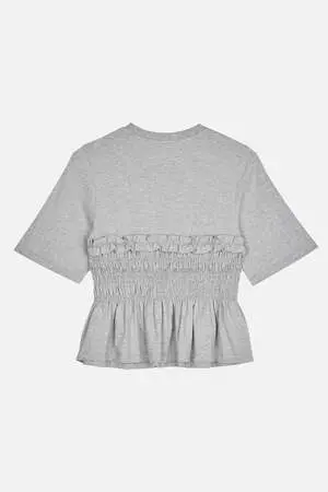 Cecilie Bahnsen Vilde Jersey T-shirt - Grey