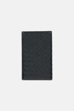 Bottega Veneta Astuccio Da Viaggio Intrecciato - Nero