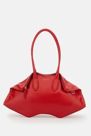Alexander McQueen Manta Shoulder Bag - Red