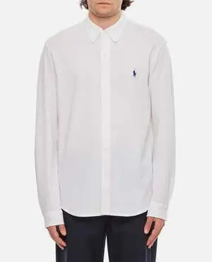 Polo Ralph Lauren Camicia A Maniche Lunghe - Bianco