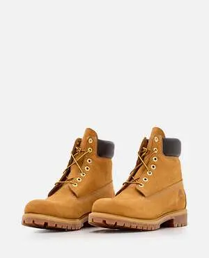 Timberland Premium 6-inch Waterproof Lace-up Boots - Beige