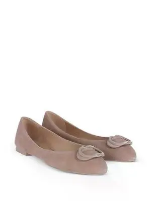 STUART WEITZMAN Ballet Buckle Ballet Flats