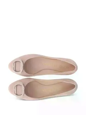 STUART WEITZMAN Ballet Buckle Ballet Flats