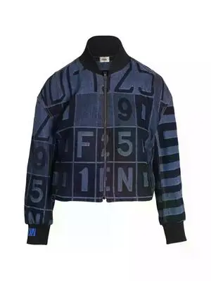 Fendi Denim Bomber Jacket