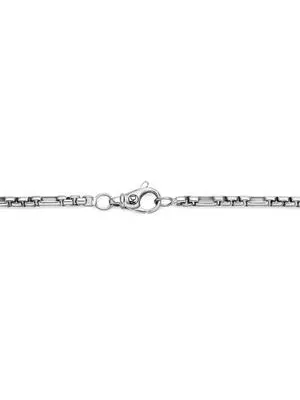 David Yurman Sterling Box Chain Necklace - Silver
