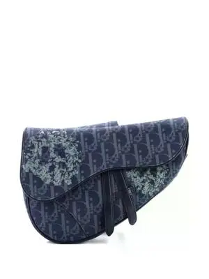 Dior Denim Tears X Saddle Oblique Canvas Crossbody Bag