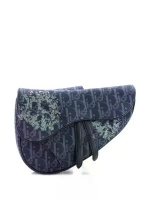 Dior Denim Tears X Saddle Oblique Canvas Crossbody Bag