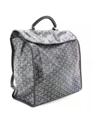 Goyard Saint Leger Briefcase Coated Canvas Backpack