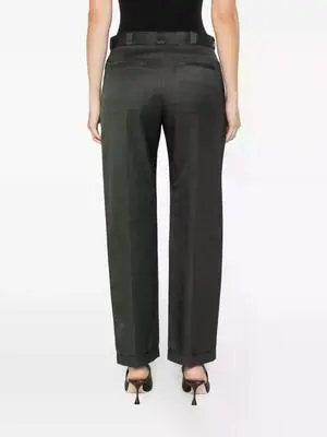 TOM FORD Pleated Folded-hem Trousers