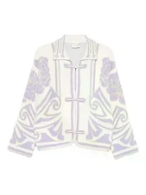FORTE_FORTE Floral Pattern Jacket